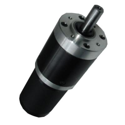 China 3 Phase 24V 1400 RPM Brushless DC Motor with Planetary Gearbox 42mm Round for sale