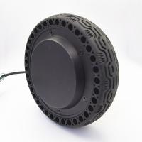 China 6.5 Inch Honeycomb Tires Hub Motor with Built-in Encoder - 200-380W Power, 24-48V Voltage for AGV and Wheelchair Applications for sale