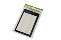 China 3A - 5A ABS Housing Round Hole Breadboard , White Large Solderless Breadboard for sale