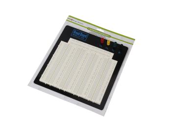 China Big Size White Round Hole Breadboard Spring Clip Surface Finishing 4 Cushions for sale
