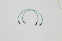 China Flexible Square Head Breadboard Jumper Wires , 100mm - 400mm Male To Male Jumper Wires for sale
