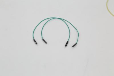 China Flexible Square Head Breadboard Jumper Wires , 100mm - 400mm Male To Male Jumper Wires for sale