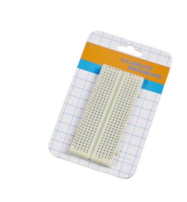 China Experimental Solderless Breadboard Projects , 300 Points White Lab Testing Breadboard Circuit Projects for sale
