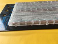 China Testing Transparent Breadboard Prototype 1660 Point Solderless Bread Board for sale