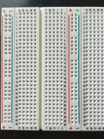 China Solderless Breadboard Circuit Projects ABS Material 1100 Points With Metal Plate for sale