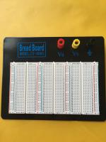 China Solderless Breadboard Circuit Projects ABS Material 1100 Points With Metal Plate for sale
