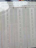 China Big Size White Round Hole Breadboard Spring Clip Surface Finishing 4 Cushions for sale