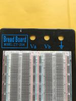 China Testing Transparent Breadboard Prototype 1660 Point Solderless Bread Board for sale