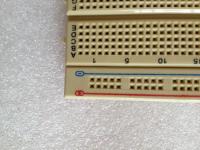 China Brown ABS Transparent Breadboard Self - Adhesive Electronics Test Board for sale