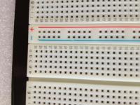China Experiment Coordinate Solderless Breadboard 1100 Tie Points With Black Plate for sale