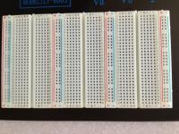 China Experiment Coordinate Solderless Breadboard 1100 Tie Points With Black Plate for sale