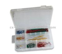 China Electronic Project Starter Kit 350 Pcs 22 AWG Solid Core Jumper Wires for sale