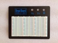 China Black Plate ABS Plastic Prototyping Breadboard With Color Printed for sale