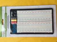 China 1660 Points Electronic solderless breadboard & prototyping board with metal plate for sale