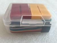 China OEM 6 PCS Colorful Solderless Breadboard Kit With 20 cm M-F Jumper Wire for sale