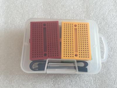 China OEM 6 PCS Colorful Solderless Breadboard Kit With 20 cm M-F Jumper Wire for sale
