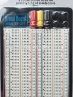 China Black Aluminum Plate 1660 Tie Point Circuit Board Breadboard & 3 Binding Posts for sale