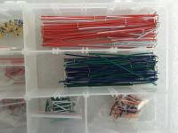 China Colorful Breadboard And Wire Kit Jumper Wire Kit 350 PCS For Breadboard Experiment for sale