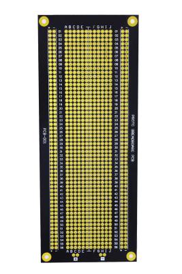 China OPS Black PCB Breadboard Prototyping Board Stable Electric Insulation Performance for sale