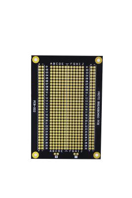 China Overload Protection Prototyping PCB Board 94 * 64mm Black Fr-4 PCB Breadboard for sale