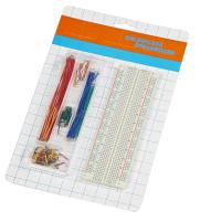 China ROHS 830 Tie Points Breadboard And 70 Pcs Flexible Jumper Wire Kit for sale