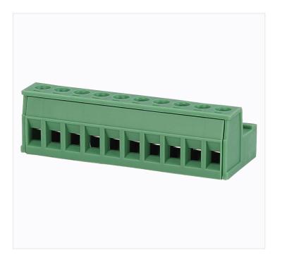 China PA66 And Copper Connector 15A Plug-In Terminal Block for sale