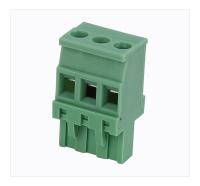 China 2P Electrical Plug-In Terminal Block Wire Range 28 Awg 12 Awg for sale