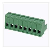 China 300V Wire Range 28-12AWG Pluggable Terminal Block Connector for sale