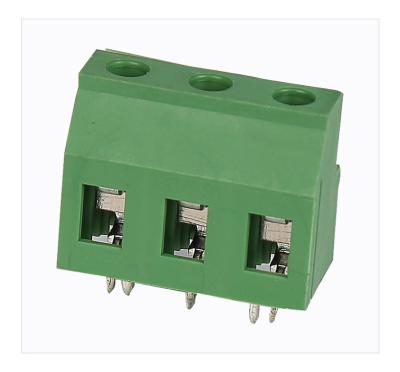 China HQ128V-5.0/7.5 24AWG 12AWG Screw Connector Block for sale