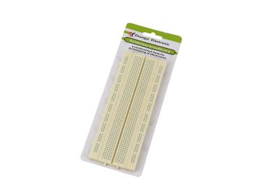 China 840 Tie Point Universal Electronic Solderless Breadboard Kit Round Holes for sale