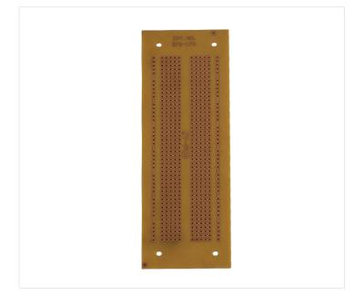 China FR-1 PCB Breadboard Copper Base UL94 V0 PCB Printed Circuit Board Yellow for sale