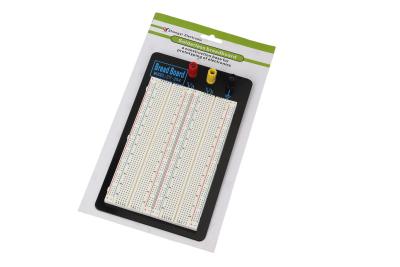 China Black Aluminum Plate 1660 Tie Point Circuit Board Breadboard & 3 Binding Posts for sale
