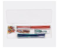 China U Shaped Wire Cable Box Breadboard And Wire Kit 140 Pcs / Set Breadboard Jumper Kit for sale