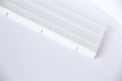 China Socket White Electronics Breadboard Power Line Spring Clip Finishing for sale
