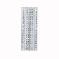 China Solderless Pure White Electronic Breadboards Without Color Printed for sale