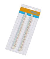 China 2 Buses Electronics Breadboard Kit Nickel Plated Spring Clips for sale