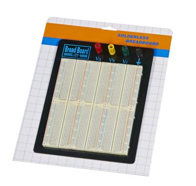 China ROHS Square Hole Breadboard Projects In Electronics 16.5×14.5×0.85 cm for sale