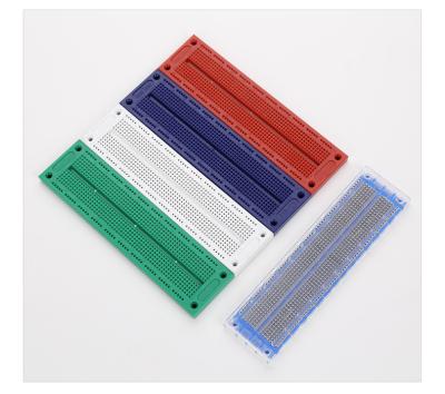 China White Printed Circuit Board Solderless Breadboard 2.54mm Pitch for sale