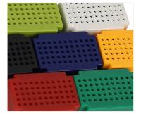 China 55 Tie - Points Solderless Circuit Board , ABS Plastic Solderless Bread Board for sale