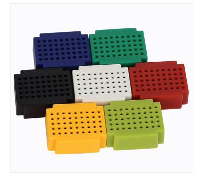 China Colorful ABS Plastic Round Bread Boards 45 Tie - Point  For Circuit Testing for sale
