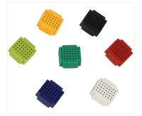 China 35 Holes Round Hole Breadboard Colorful Recycling Assembly Units for sale