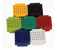 China 35 Holes Round Hole Breadboard Colorful Recycling Assembly Units for sale