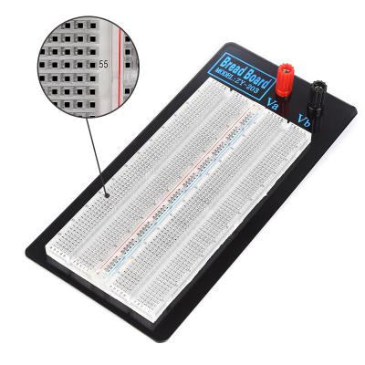 China 2 Binding Posts Transparent Breadboard Electronics Kit 16.6×7.95×0.85 cm for sale