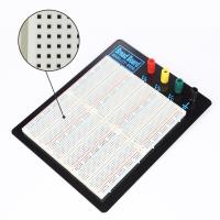 China Laboratory Equipment Soldering Breadboard ABS Plastic Black Alum Plate for sale