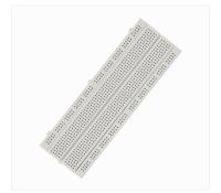 China Universal White Solderless 830 Breadboard 16.5x5.6x0.85cm for sale