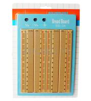 China Brown Electronics Breadboard Kit Prototyping With 4 Distribution Strips for sale