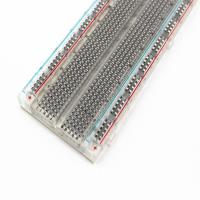 China Spring Clip Transparent Breadboard Electronics Projects Protoboard for sale