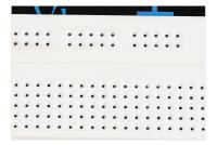 China White  ZY-W1201 830 Tie-points Solderless Prototype Breadboard   with Metal Plate for sale