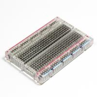 China Experimentation Transparent Breadboard , Simple Electronic Breadboard Projects for sale