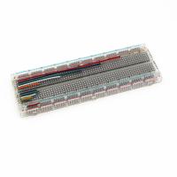 China Universal Solderless Bread Board Transparent Full Nickel Plating 165x55x10 mm for sale